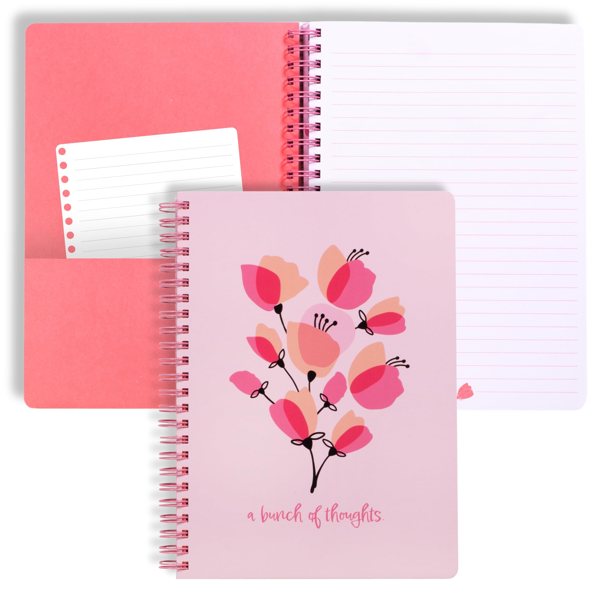 Amazon.com : Steel Mill & Co Cute Mini Spiral Notebook, 8.25" x 6.25 ...