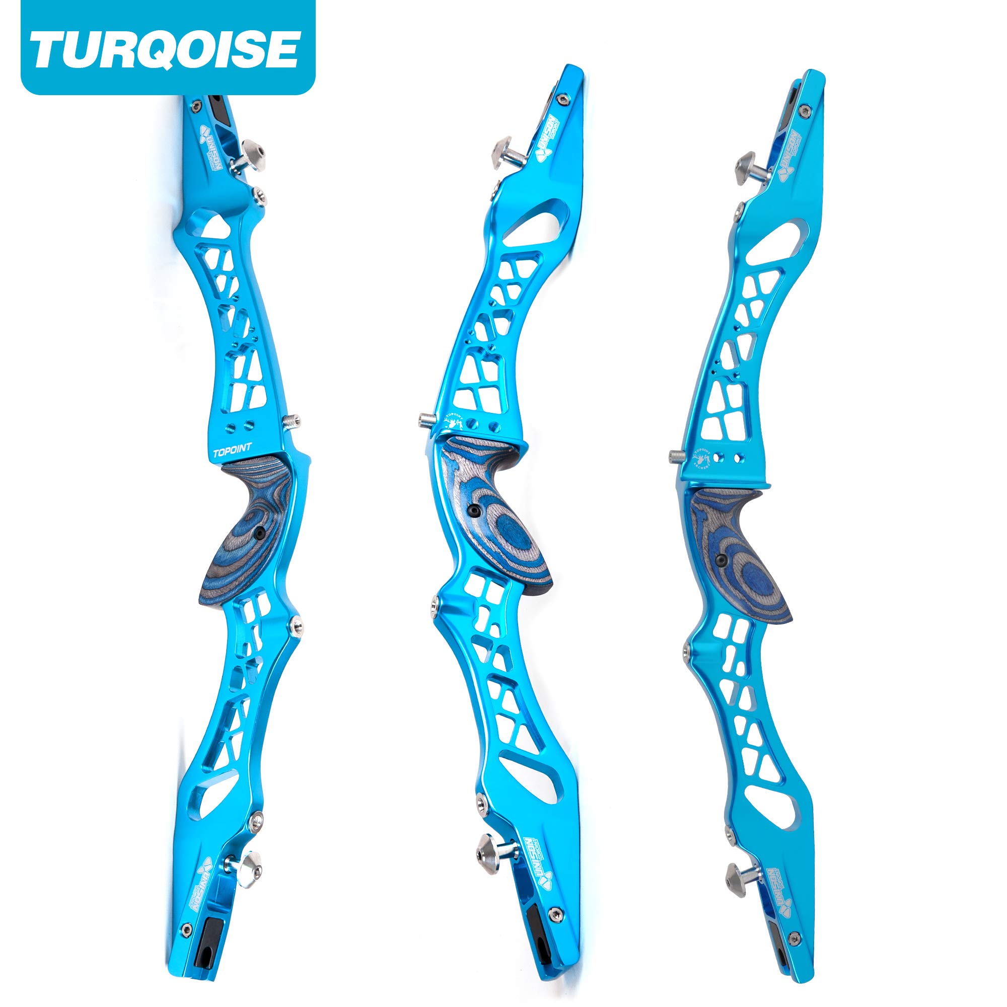 Buy TOPOINTARCHERY Unison Aluminum CNC Milling Recurve Bow Riser 25 ...