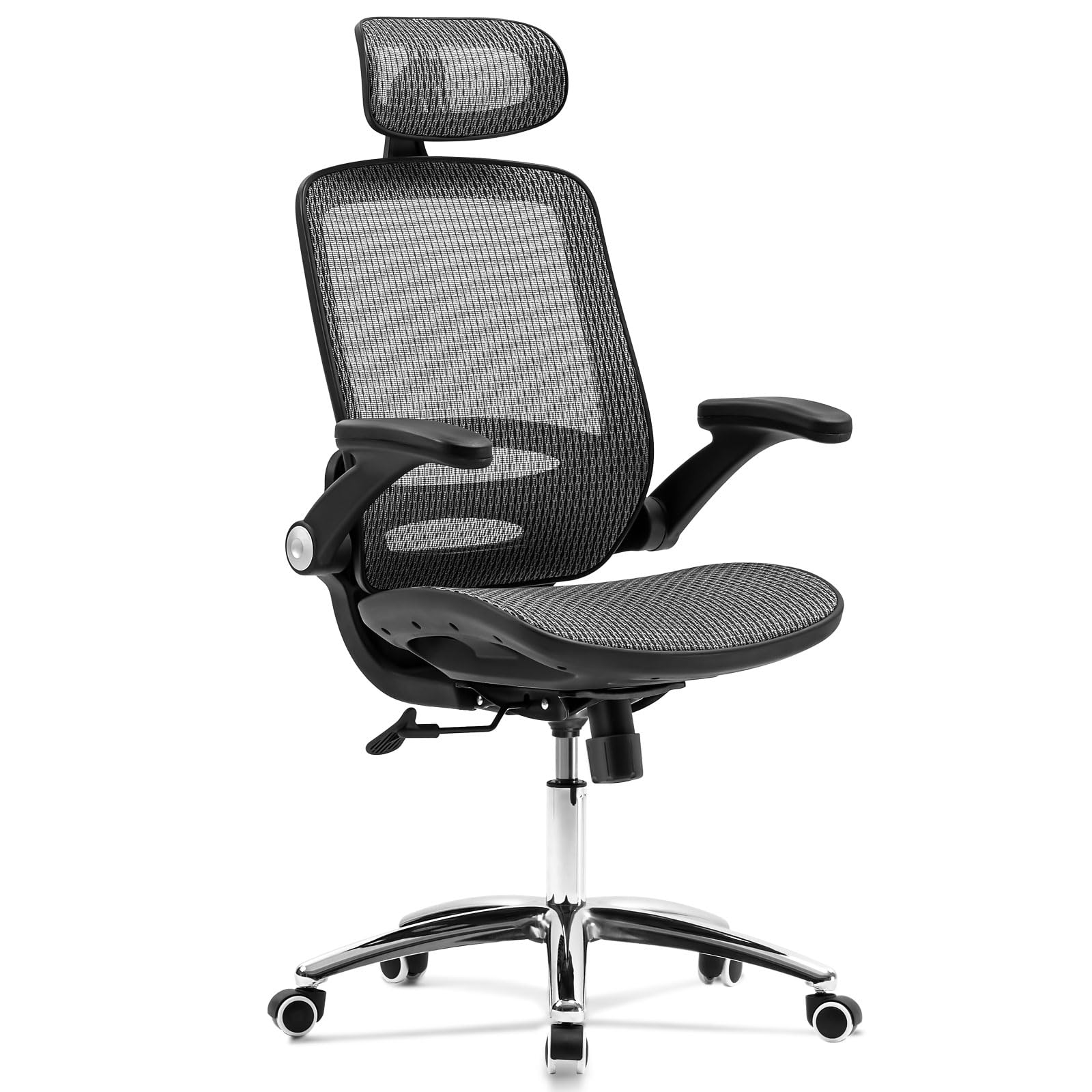 Ergonomic Mesh Office Chair, High Back Computer Mesh Desk Chair with ...