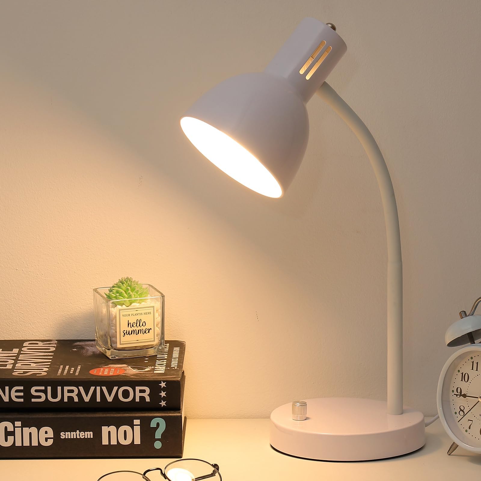 EJIAXIN Desk Lamp for College Dorm Room - Small LED Desk Lamp Touch ...