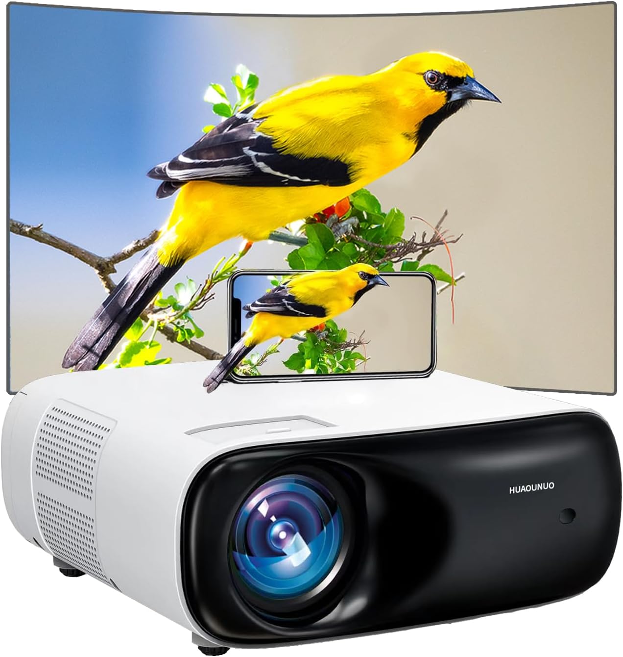 Amazon.com: [Auto Focus 4K Projector] Smart Movie Projector 4K,XNoogo ...