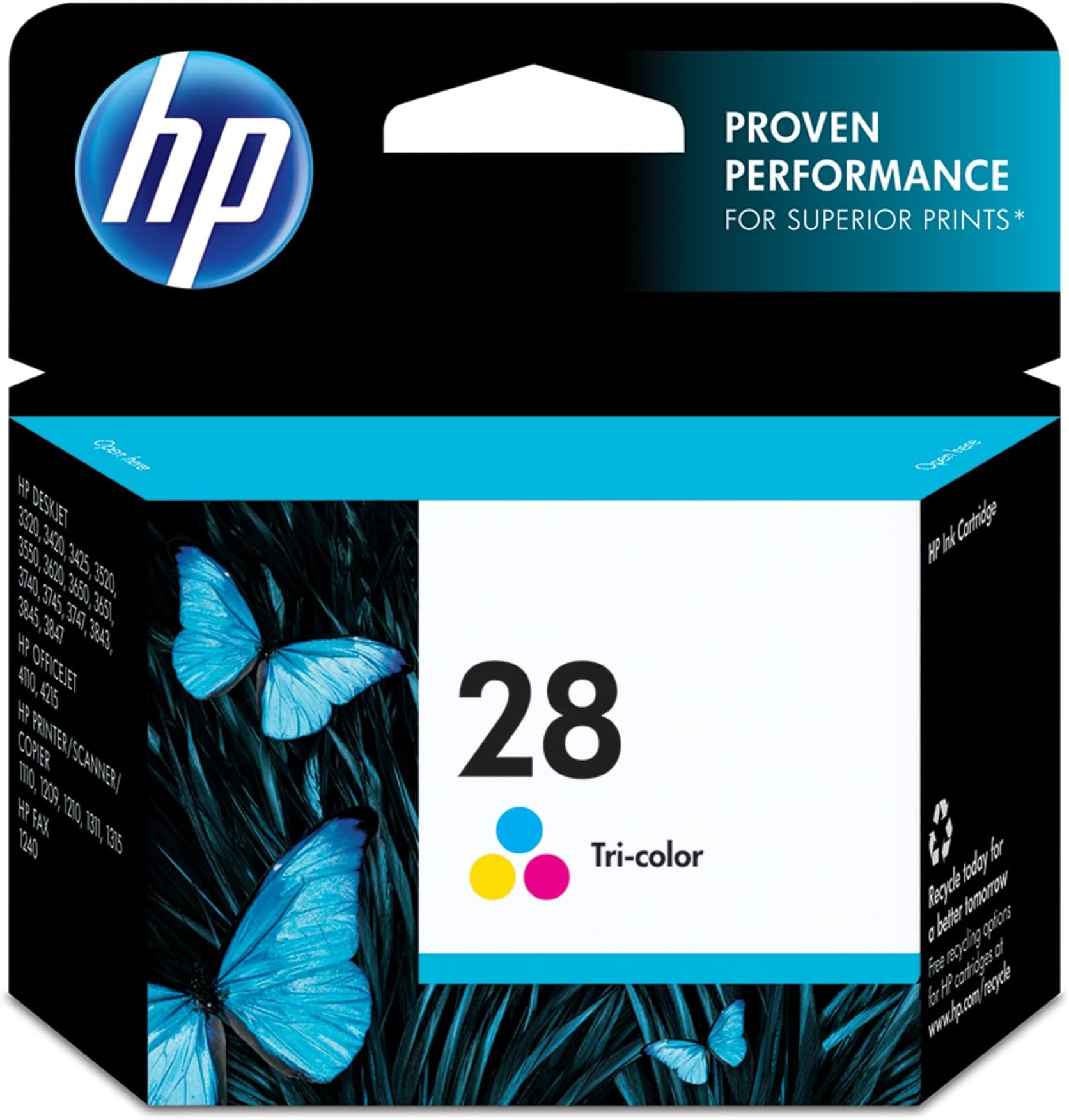 Amazon.com: HP Original 27 Black Ink Cartridge | Works with DeskJet ...