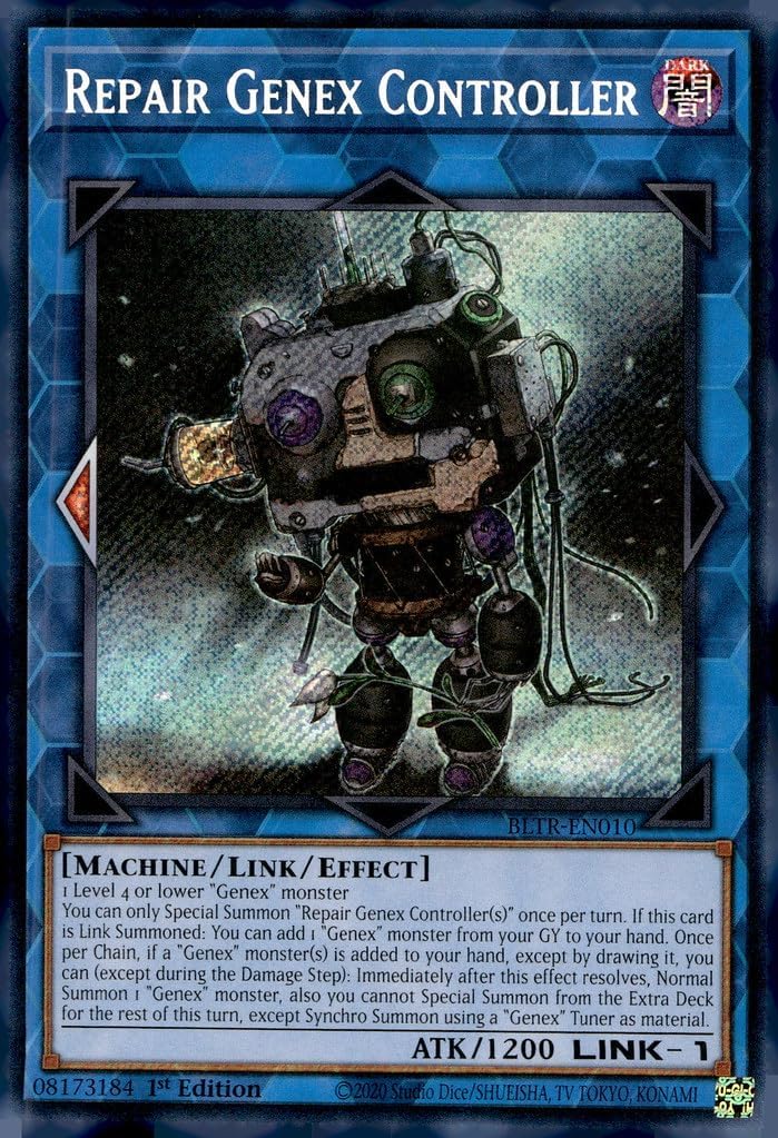 Amazon.com: Repair Genex Controller - BLTR-EN010 - Secret Rare - 1st Edition : Everything Else