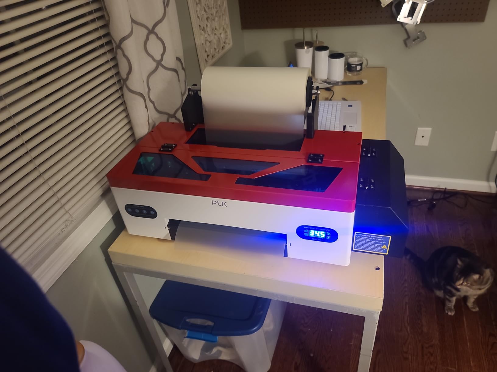 $110/mo - Finance PLK DTF L1800 Transfer Printer with Roll Feeder ...