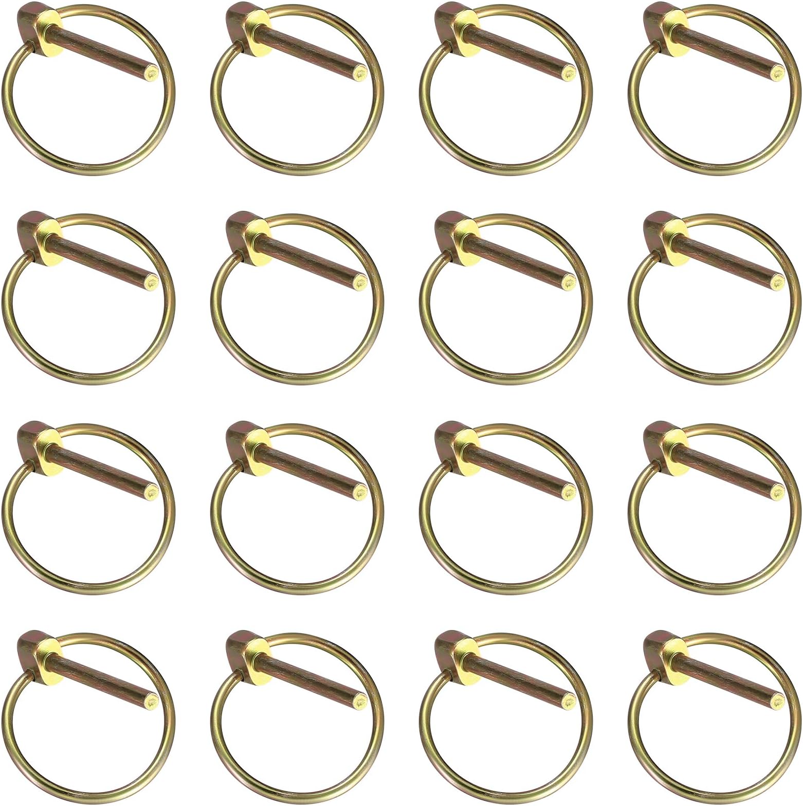 6mm Lynch Pins Clip Clamp (Linchpin) Linkage Locking Pin Fastener Set ...