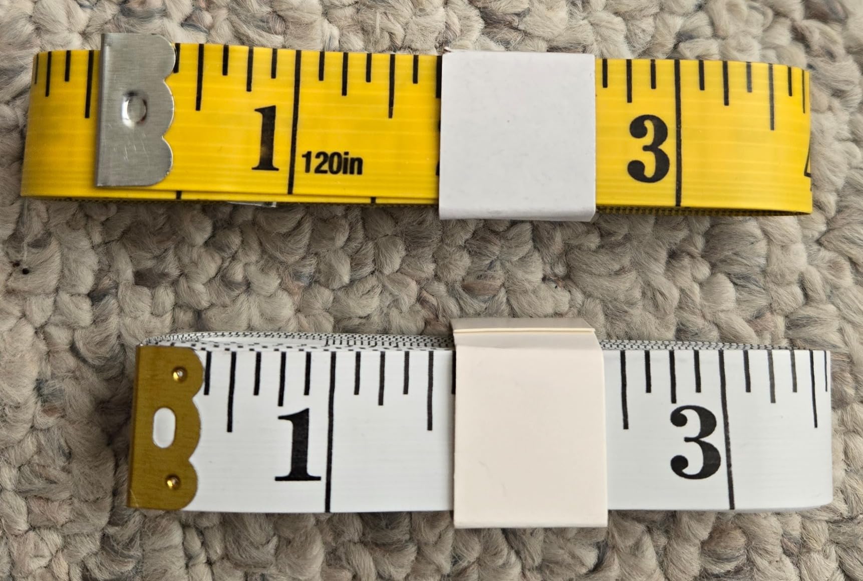 2Pcs Tape Measure Soft Tape Measure 120 Inch Double Scale Body Sewing ...