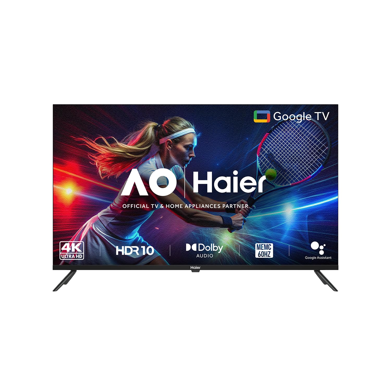 Haier 108 cm (43 inches) 4K Ultra HD Smart LED Google TV L43FG (Black ...