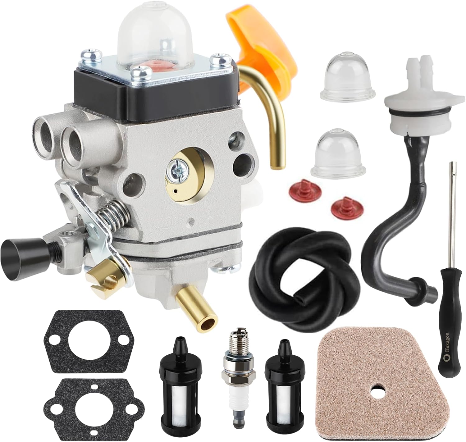 Amazon.com : FS90R FS110 FS110R Carburetor for STIHL HT101 FS90 FS130 ...