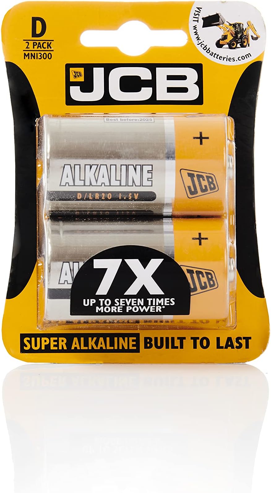S5340 JCB D Size Super Alkaline Batteries - Pack of 2: Amazon.co.uk ...