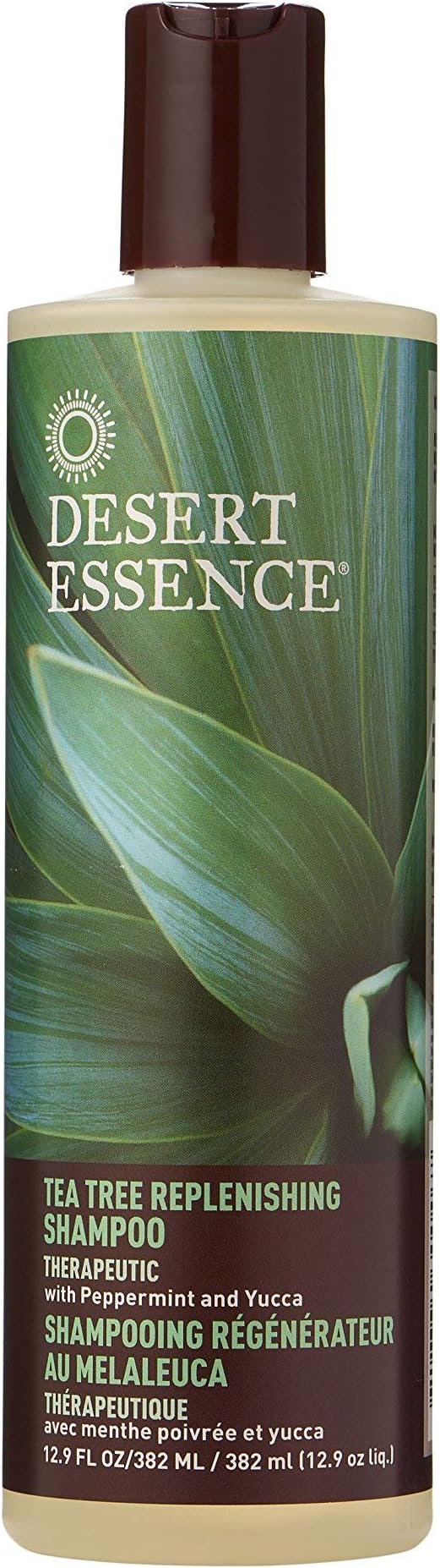 Amazon.com : Desert Essence Shampoo, Tea Tree Replenishing Shampoo, 12. ...