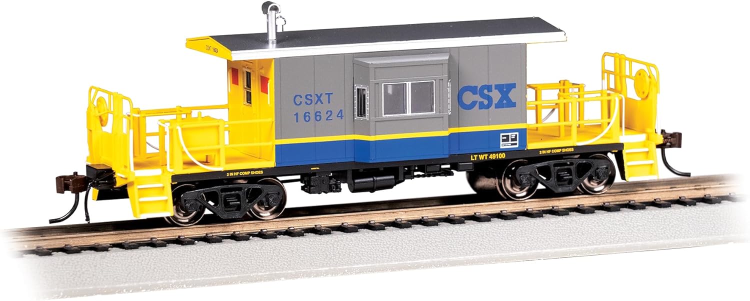Amazon.com: Bachmann Trains - Transfer Caboose - CSX® #16624 - HO Scale ...
