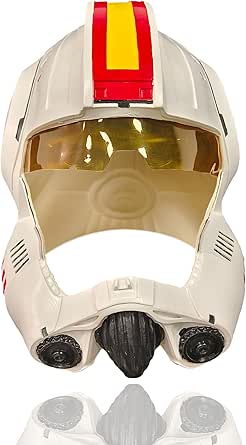 Amazon.com: Yldorvintia Clone Trooper Pilot Mask Latex Cosplay ...