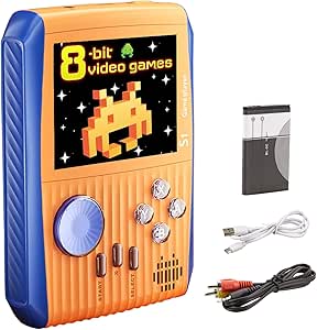 Besosay Kids Mini Handheld Games Console Built in 666 Retro Games for ...