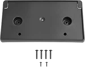 Amazon.com: ALMULOO Front License Plate Bracket Compatible with 2019 ...