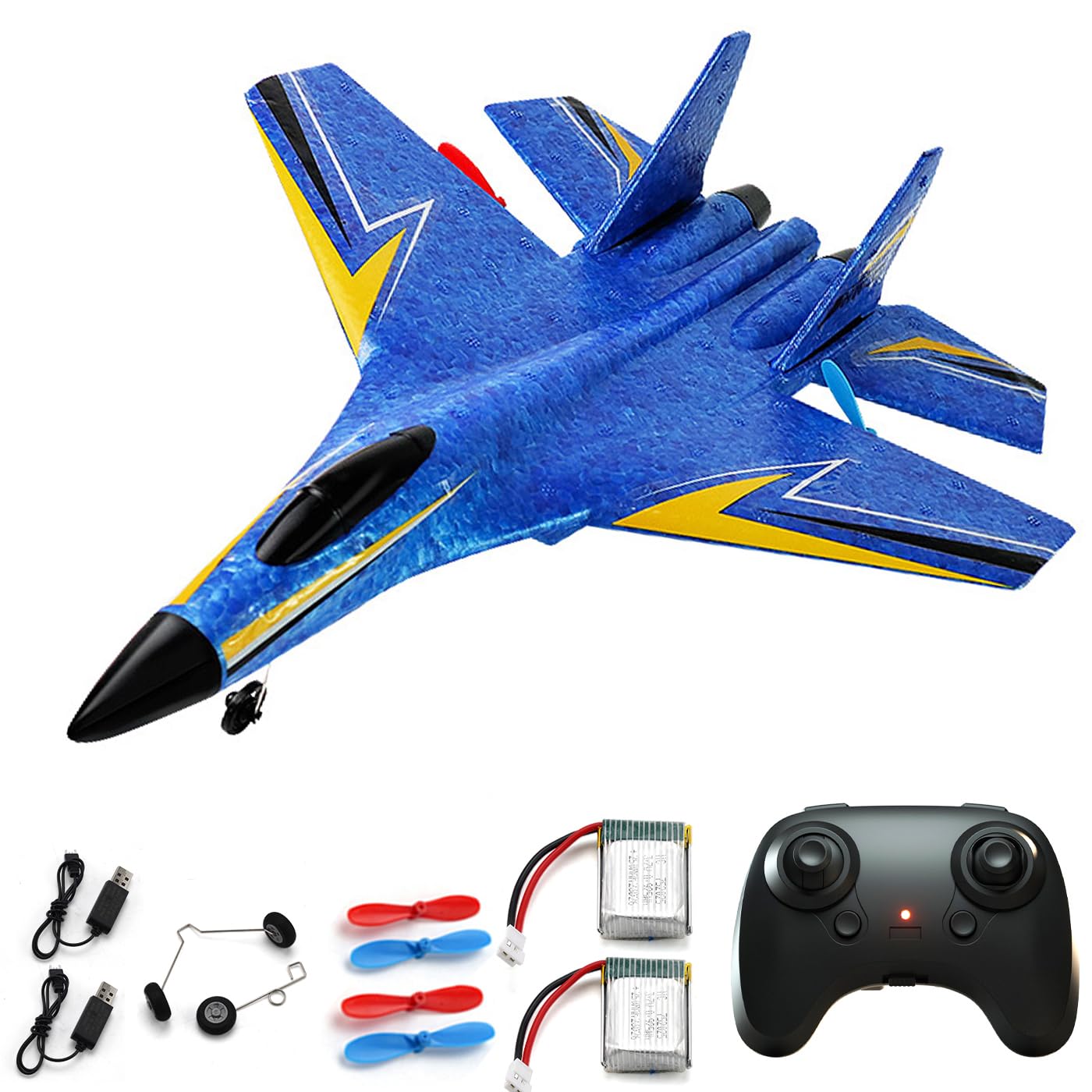 Buy crohorizon Remote Control Airplane for Kids, 2 Channels RC Planes ...