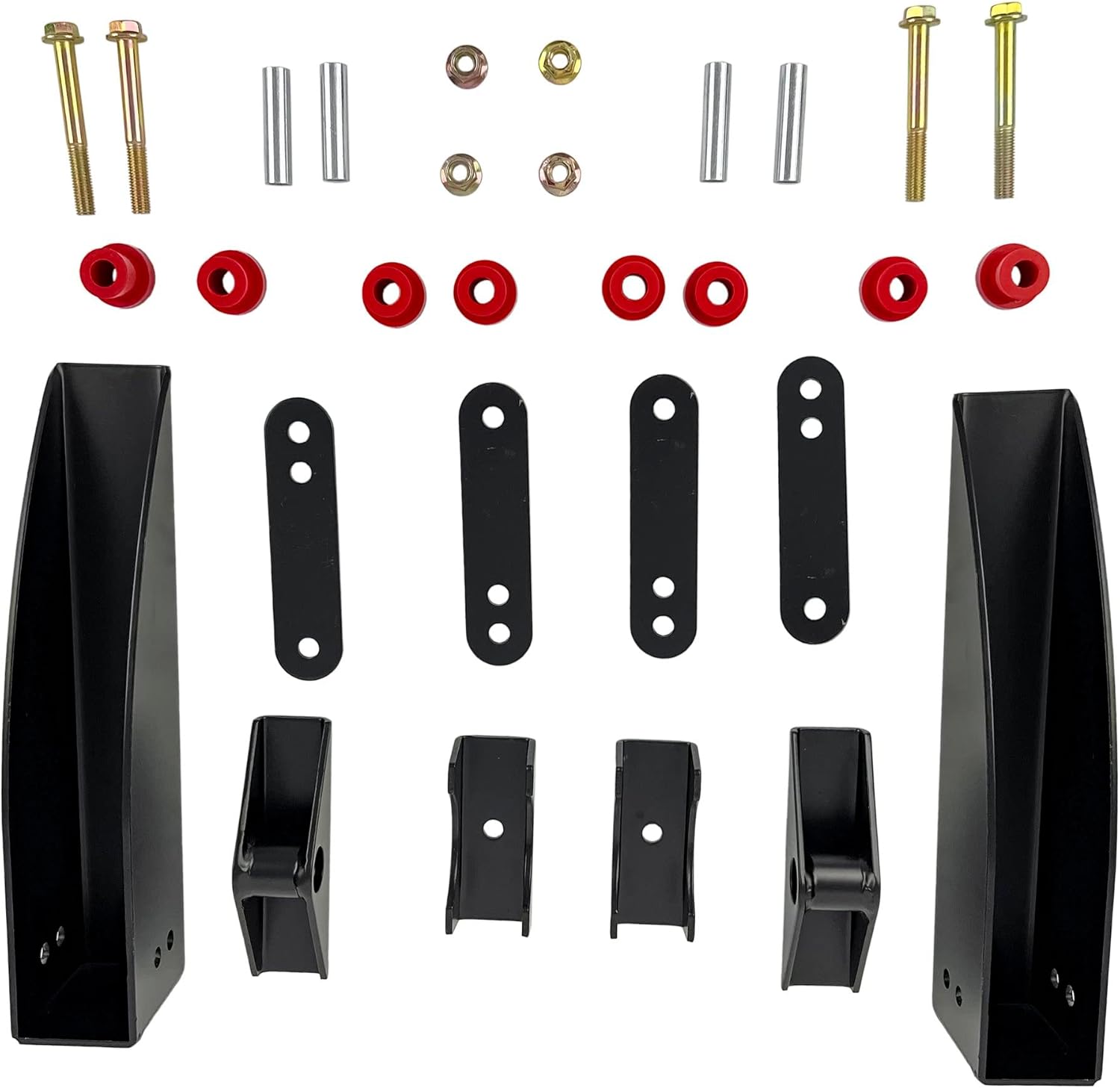 Amazon.com: 2pcs Rear Leaf Spring Relocation Pocket Set For 1955-1957 ...