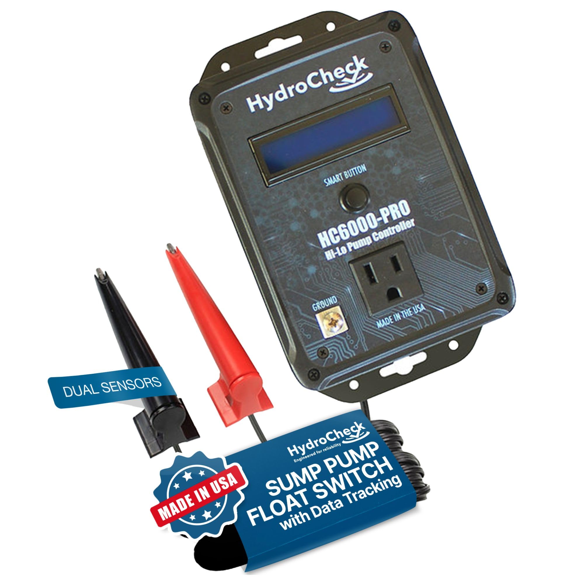 HydroCheck HC6000-PRO Smart Sump Pump Float Switch & Performance ...