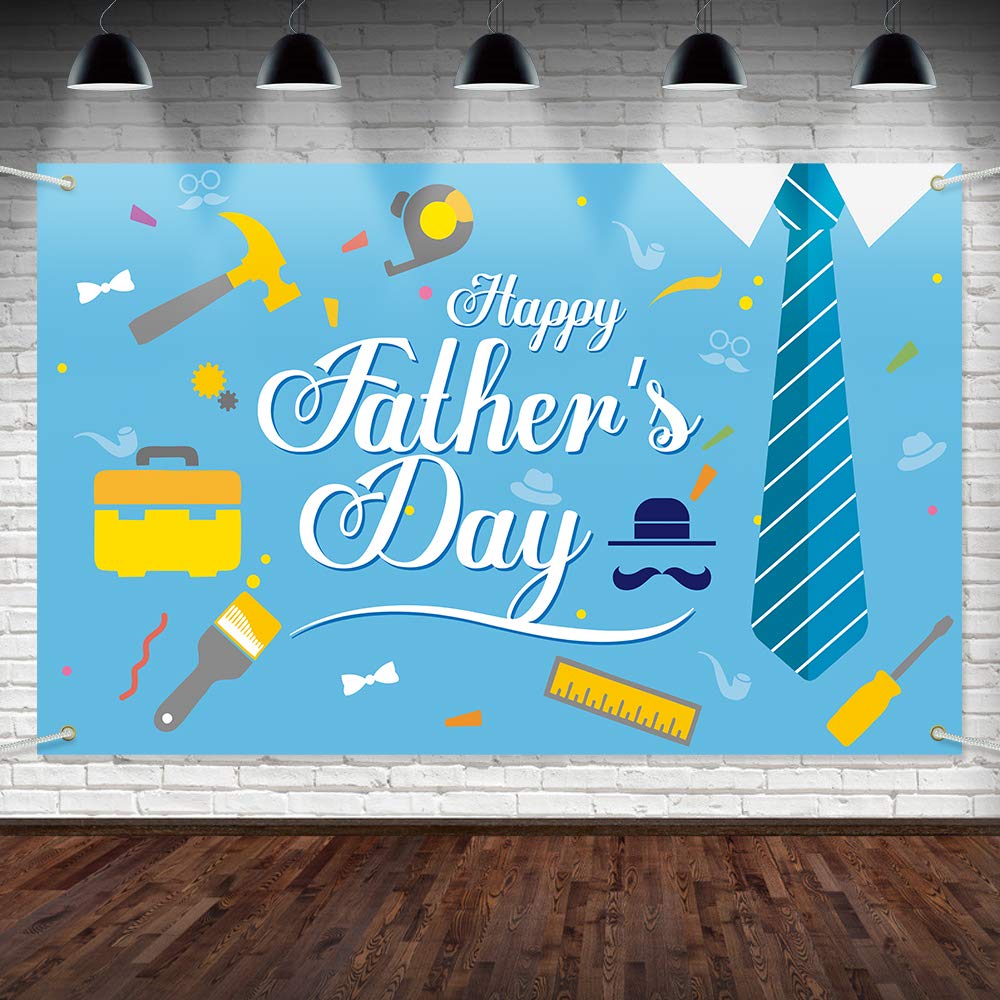 Amazon.com: Happy Fathers Day Backdrop for Photography Father's Day ...