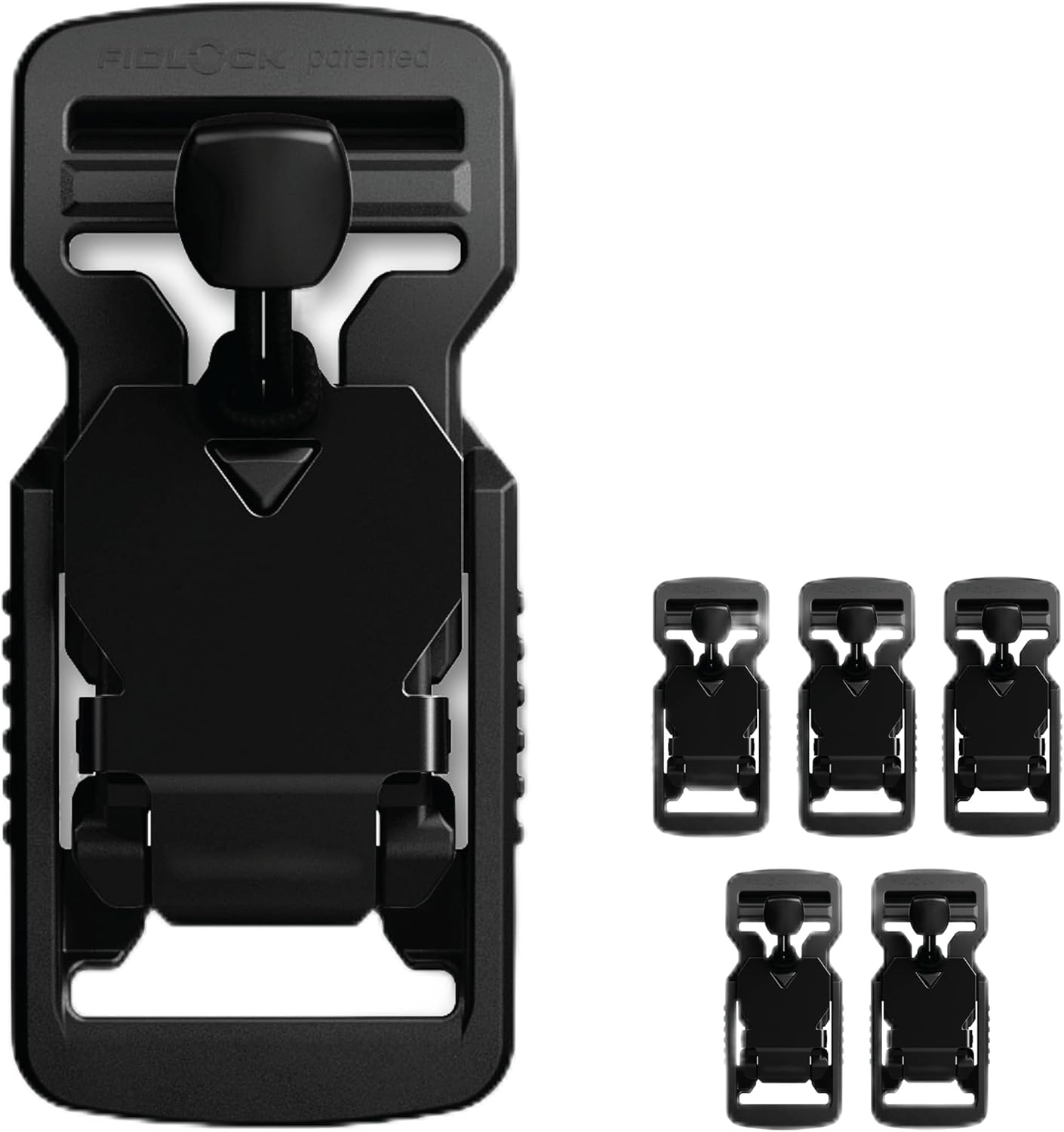 Amazon.com: 8TIMBER FIDLOCK V-BUCKLE 25 Black Flap with Pull Tab [5 ...