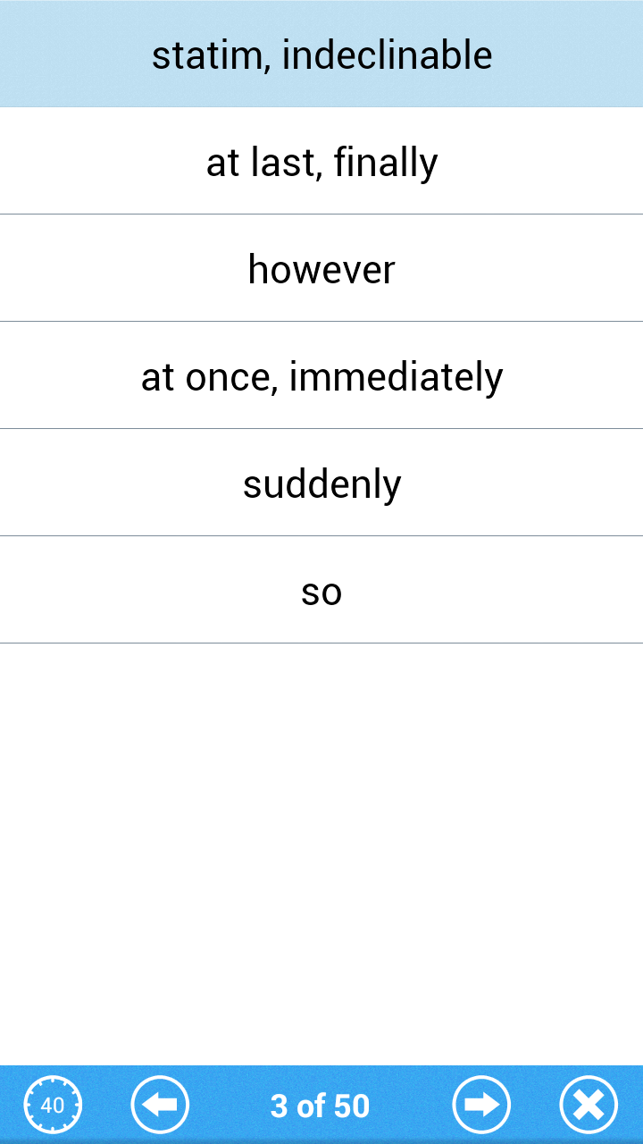 GCSE Latin Vocab - OCR - App on the Amazon Appstore