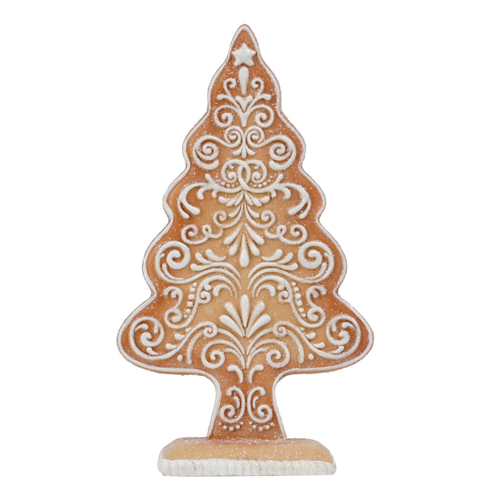 Amazon.com: Braxio Christmas Tree Decorations Gingerbread Decor - Resin ...
