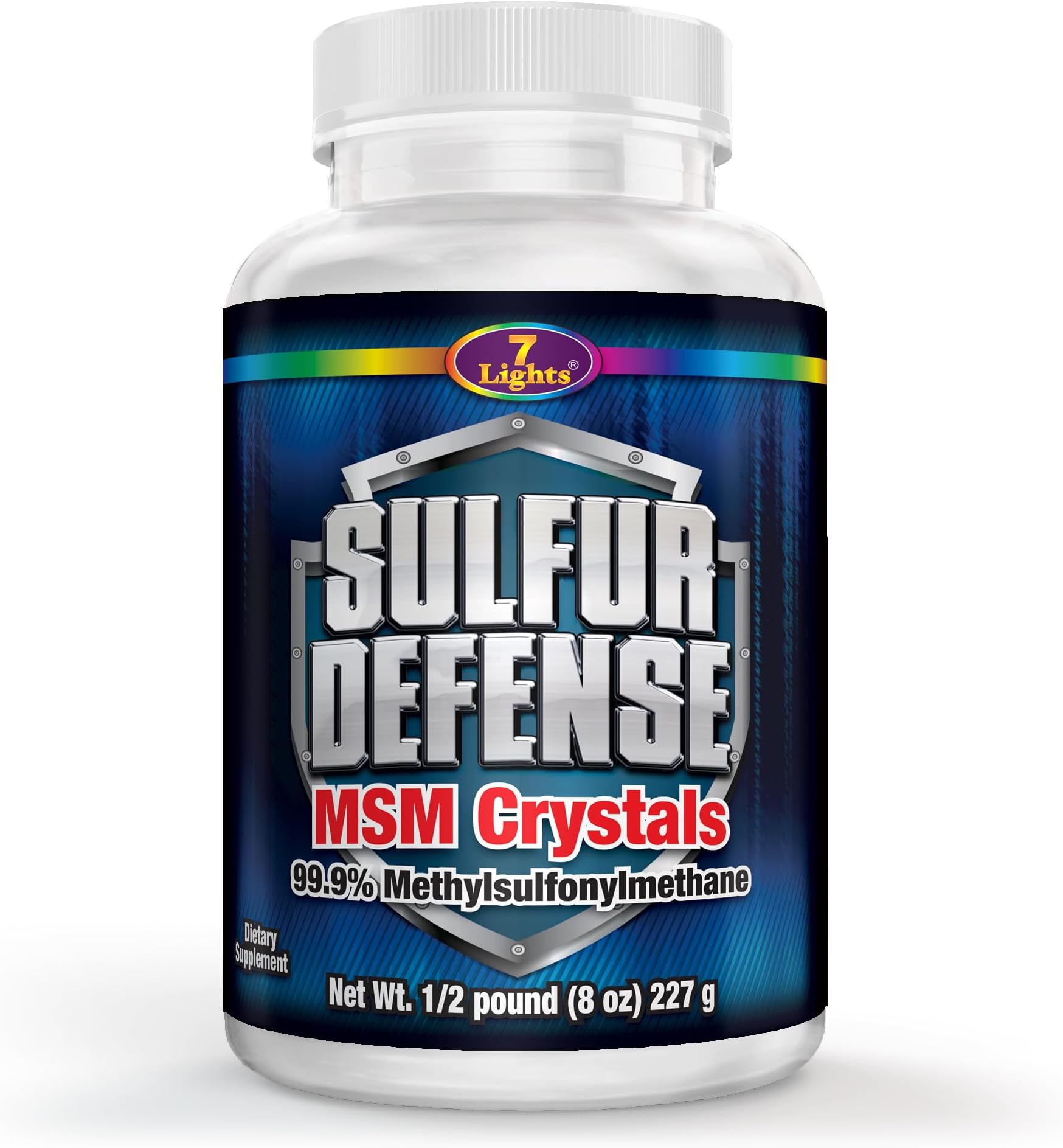 Amazon.com: 7 Lights Sulfur Defense Opti-MSM 99.9% Pure MSM Powder ...