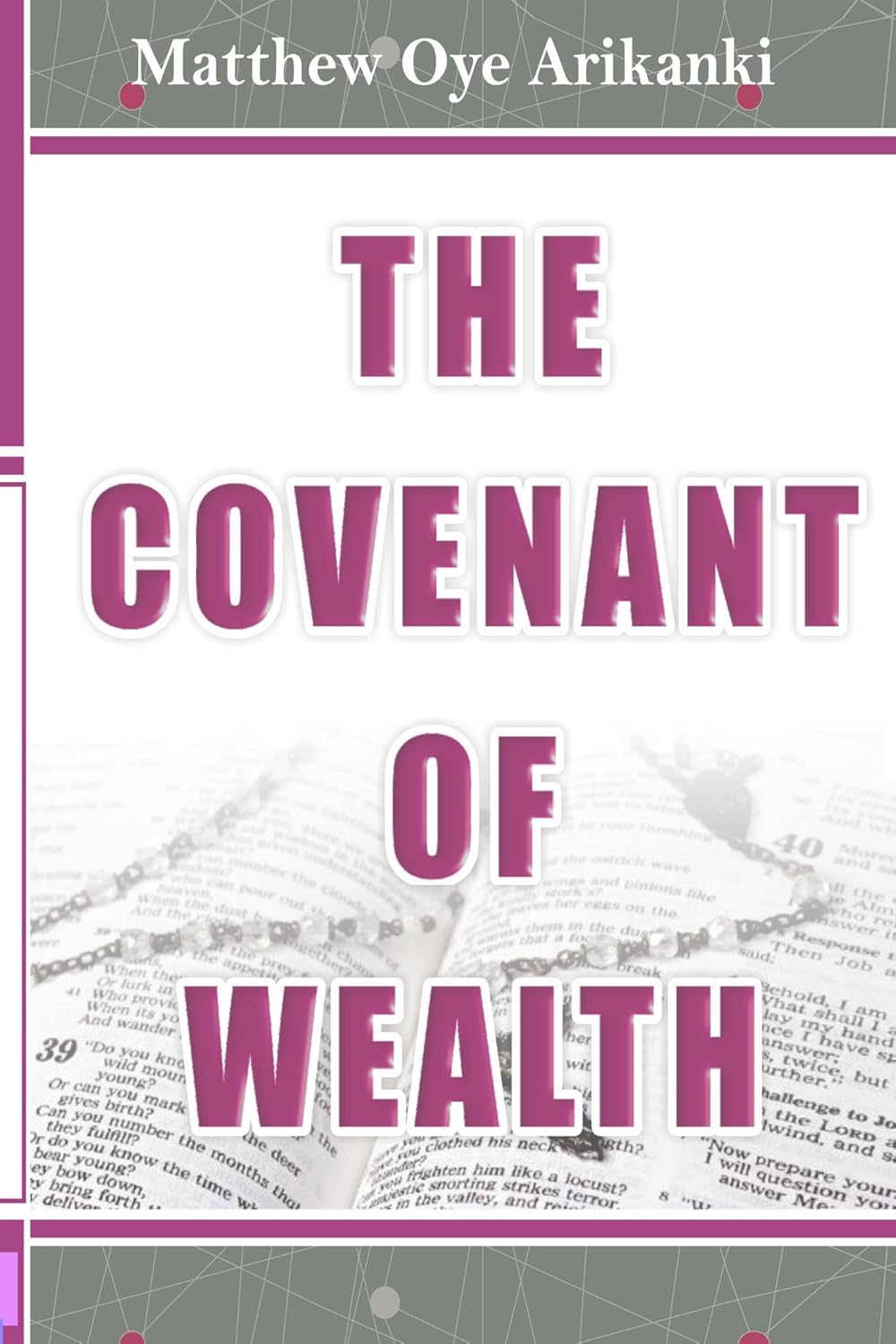 Amazon.com: The Covenant of Wealth eBook : Arikanki, Matthew: Kindle Store
