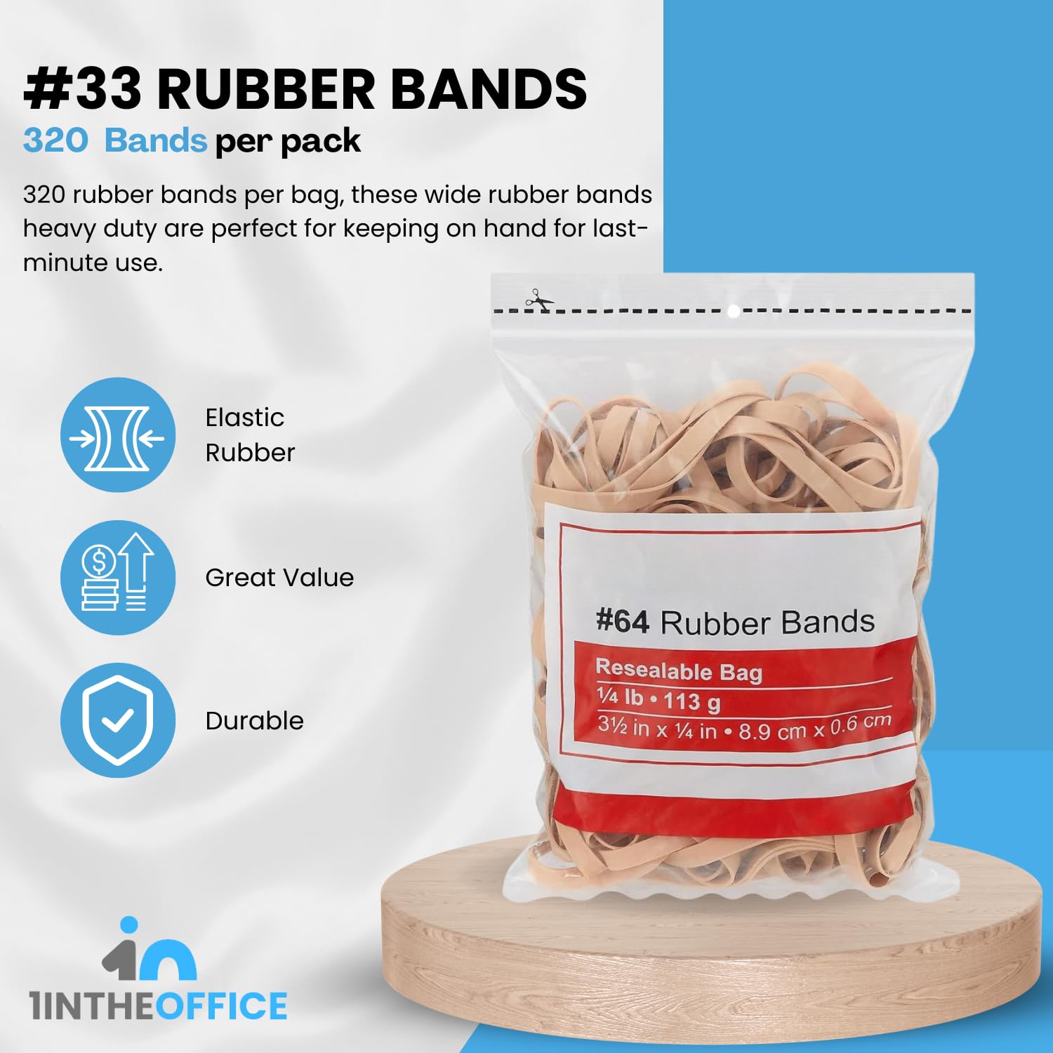Snapklik.com : Size 33 Rubber Bands, Elastics Rubber Bands, #33 Rubber ...