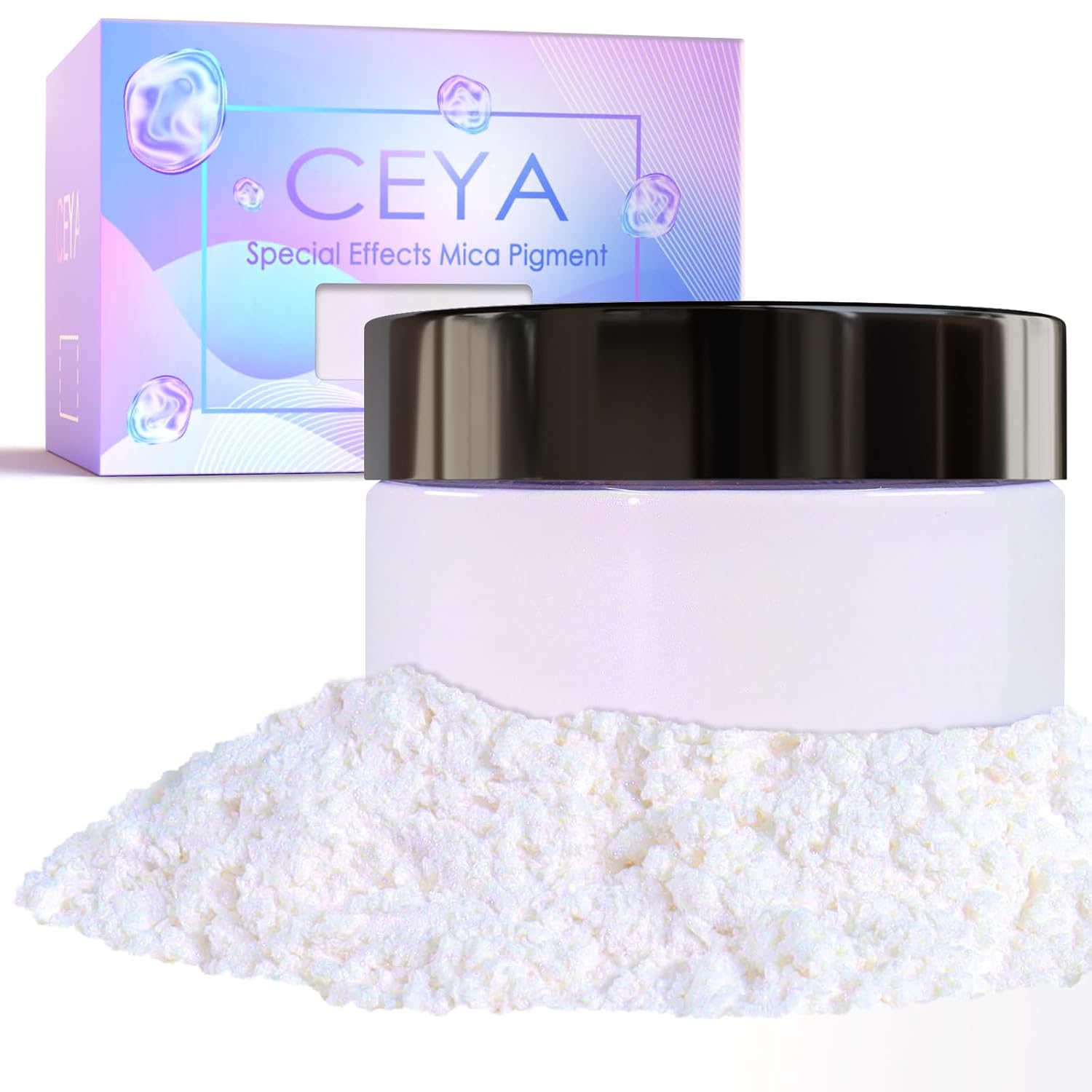 Amazon.com: Ceya Interference Mica Powder, 1.8oz/ 50g Noble Purple ...