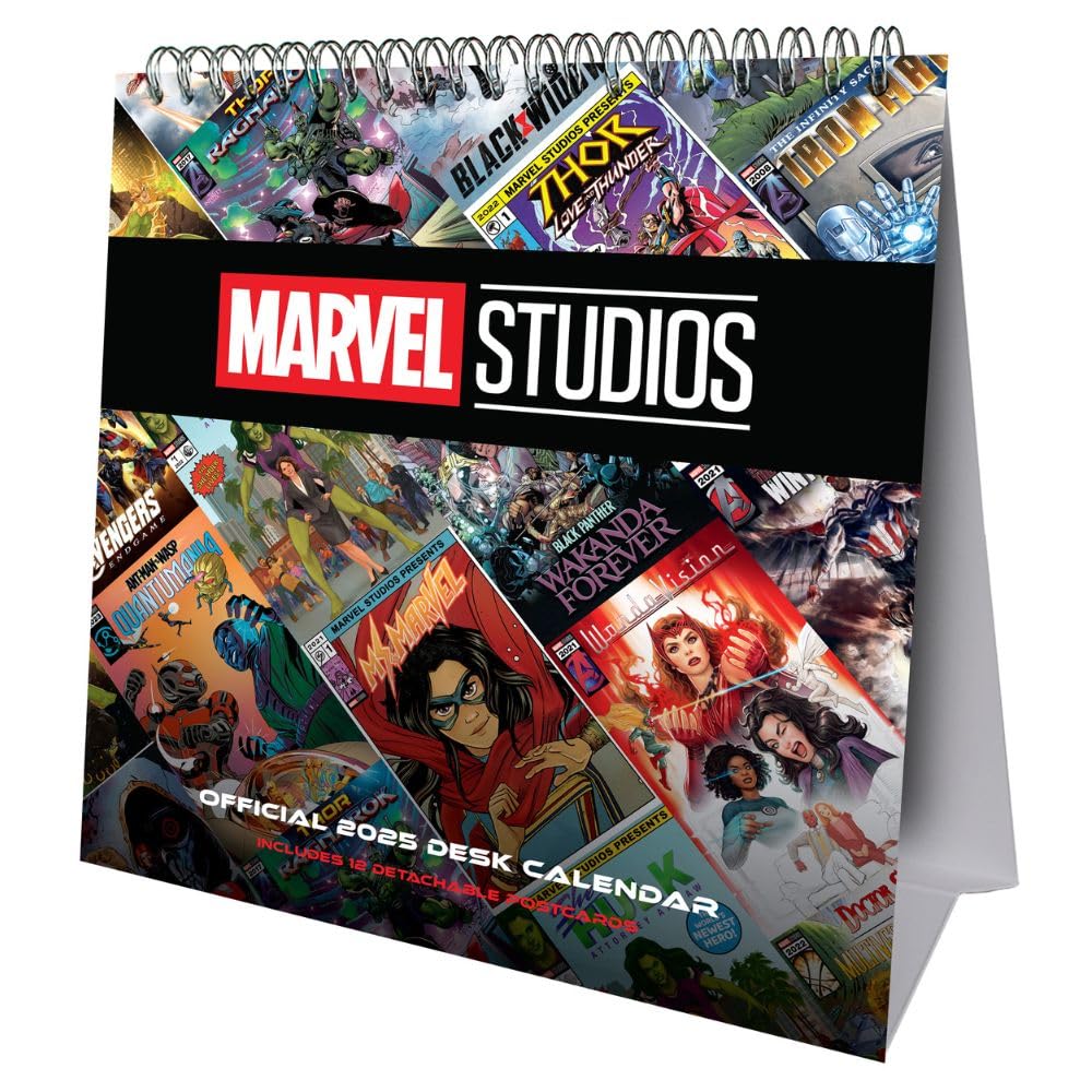 Buy 2025 Marvel Month to View Desk Easel Official Product Online at ...