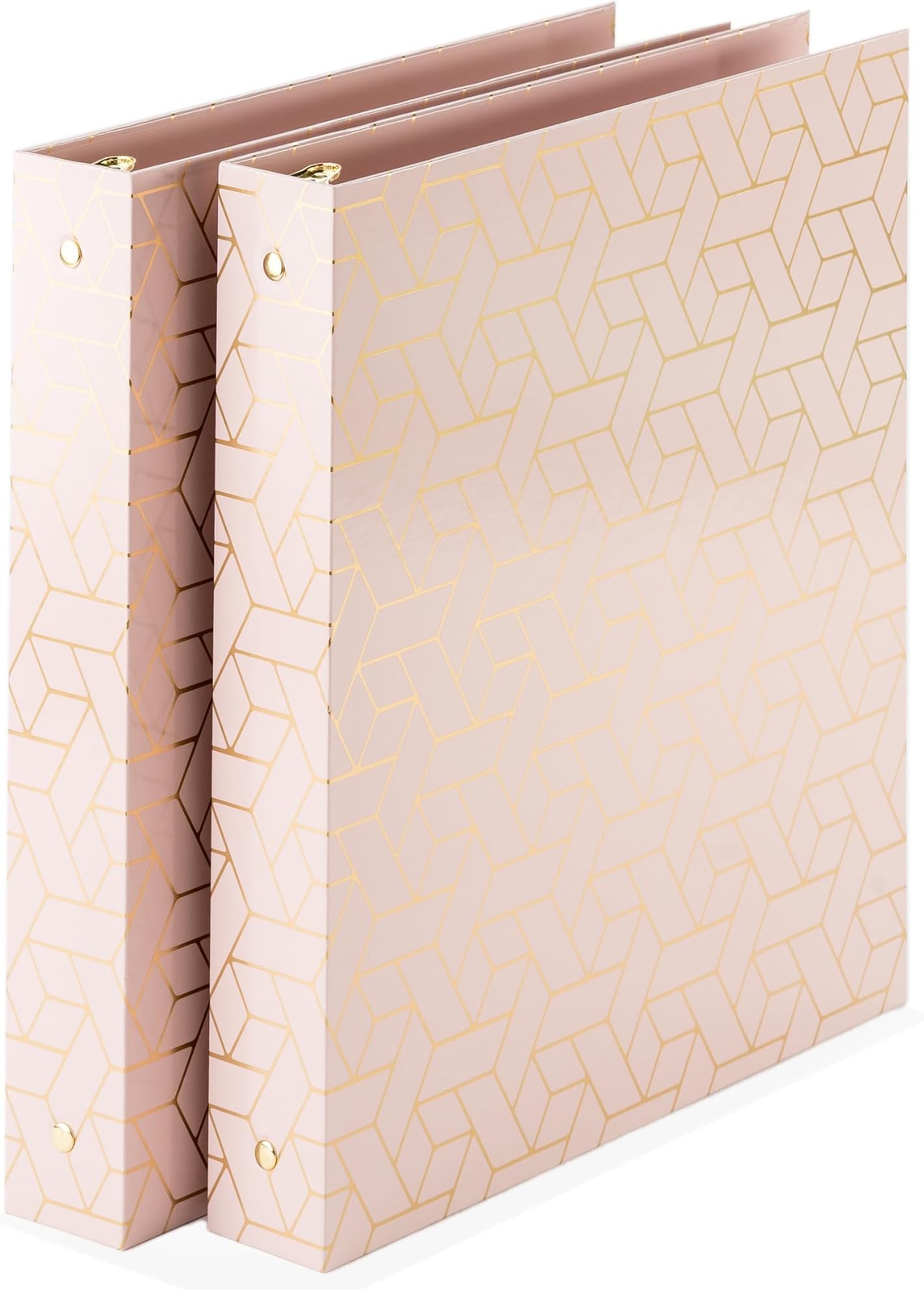 Amazon.com : Paper Junkie Light Pink 3 Ring Binder with 1.5 Inch Rings ...