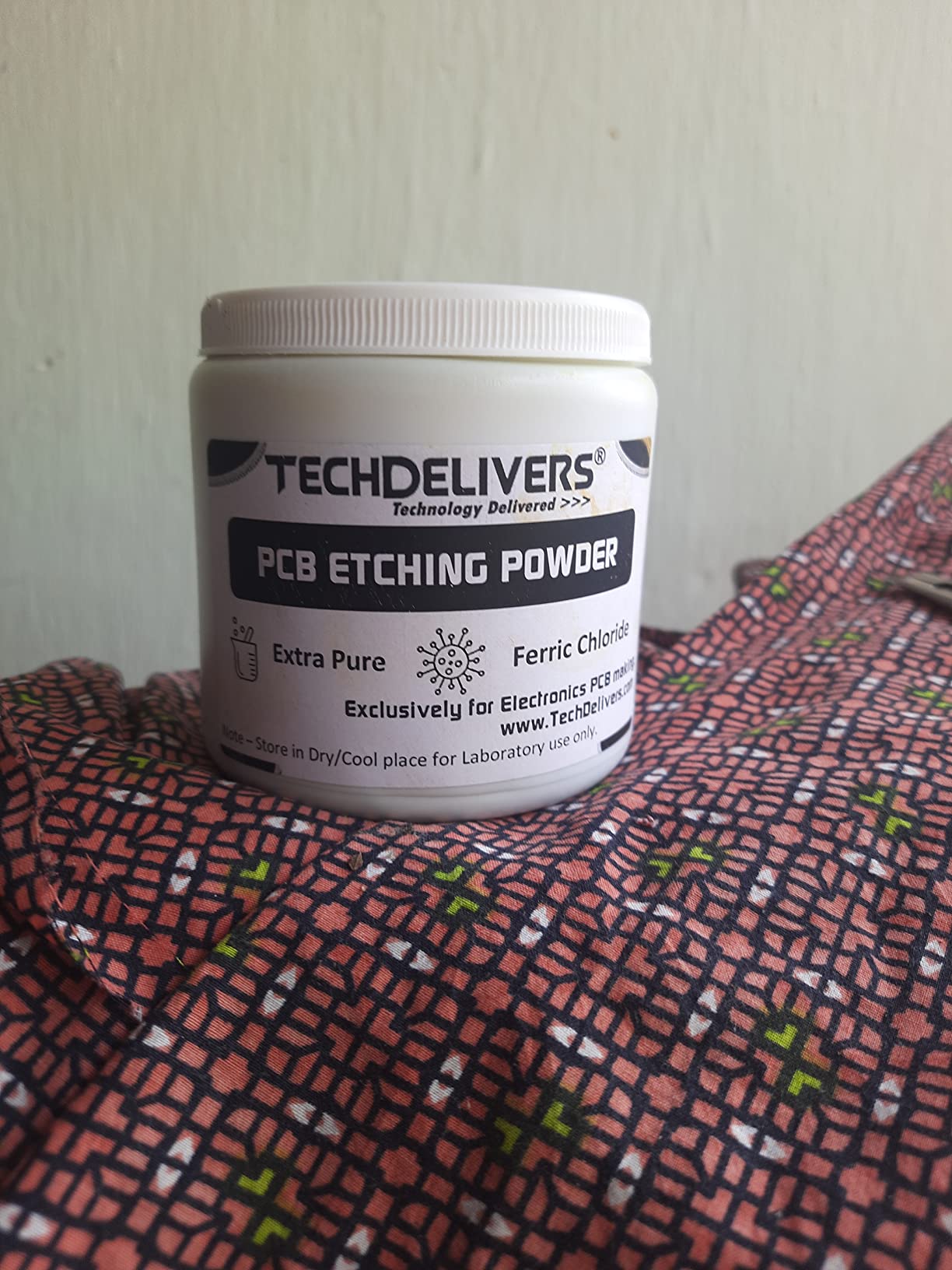 TECHDELIVERS® Ferric Chloride (FeCl3) PCB Etching Powder For PCB Making ...