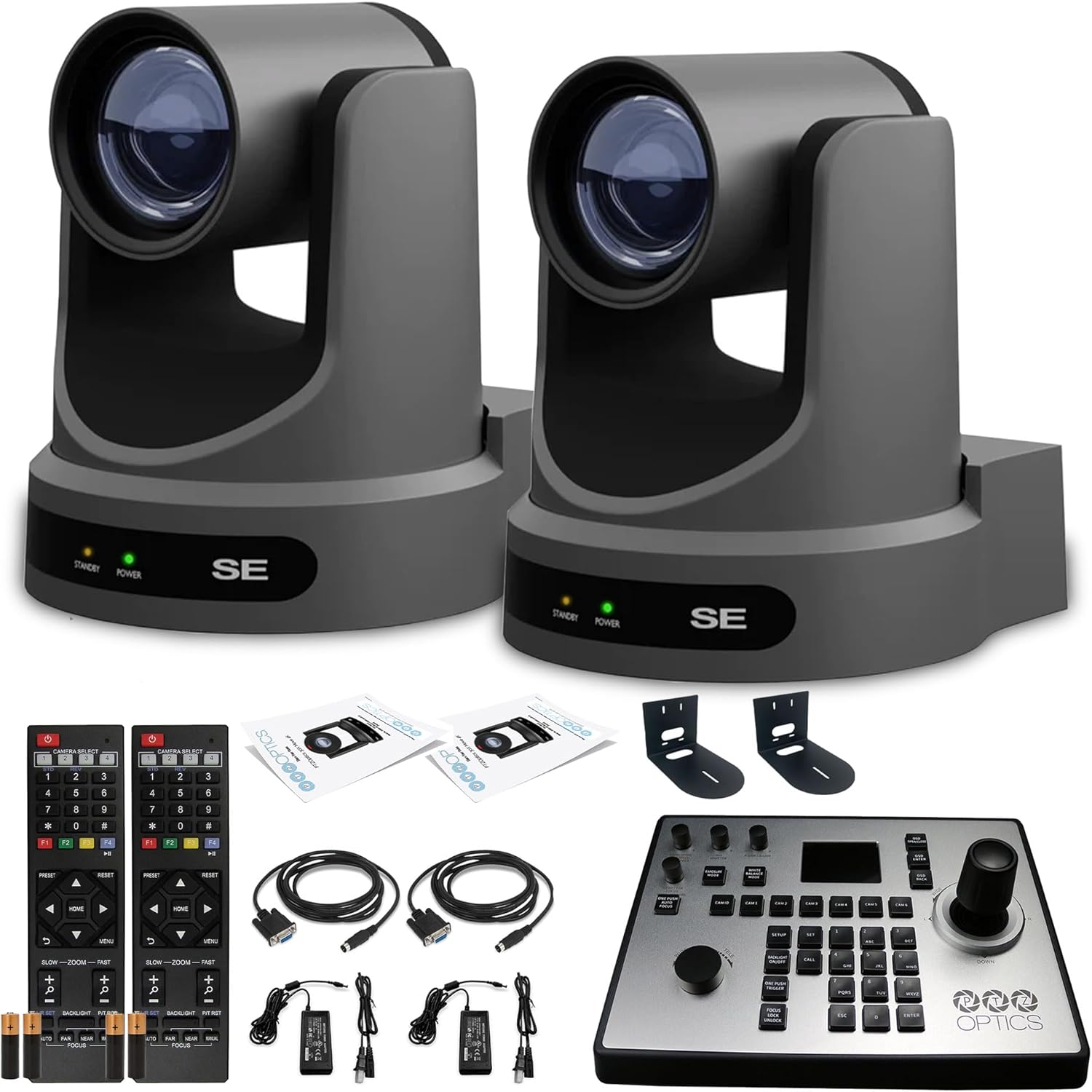 Amazon.com: PTZOptics 2 x Move SE PTZ Camera with 20x Optical Zoom ...