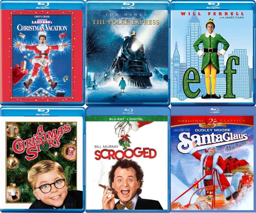 Holiday Family Classics 6-Movie Blu-ray Collection Christmas Story ...