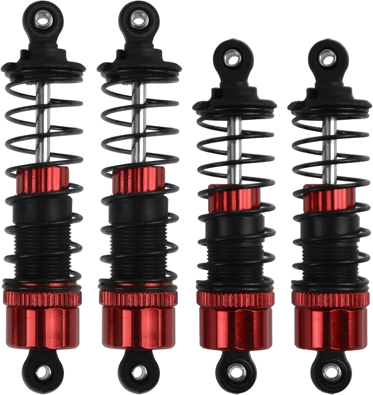 Amazon.com: 4Pack ShareGoo RC Car Shock Absorbers Metal Shocks Damper ...