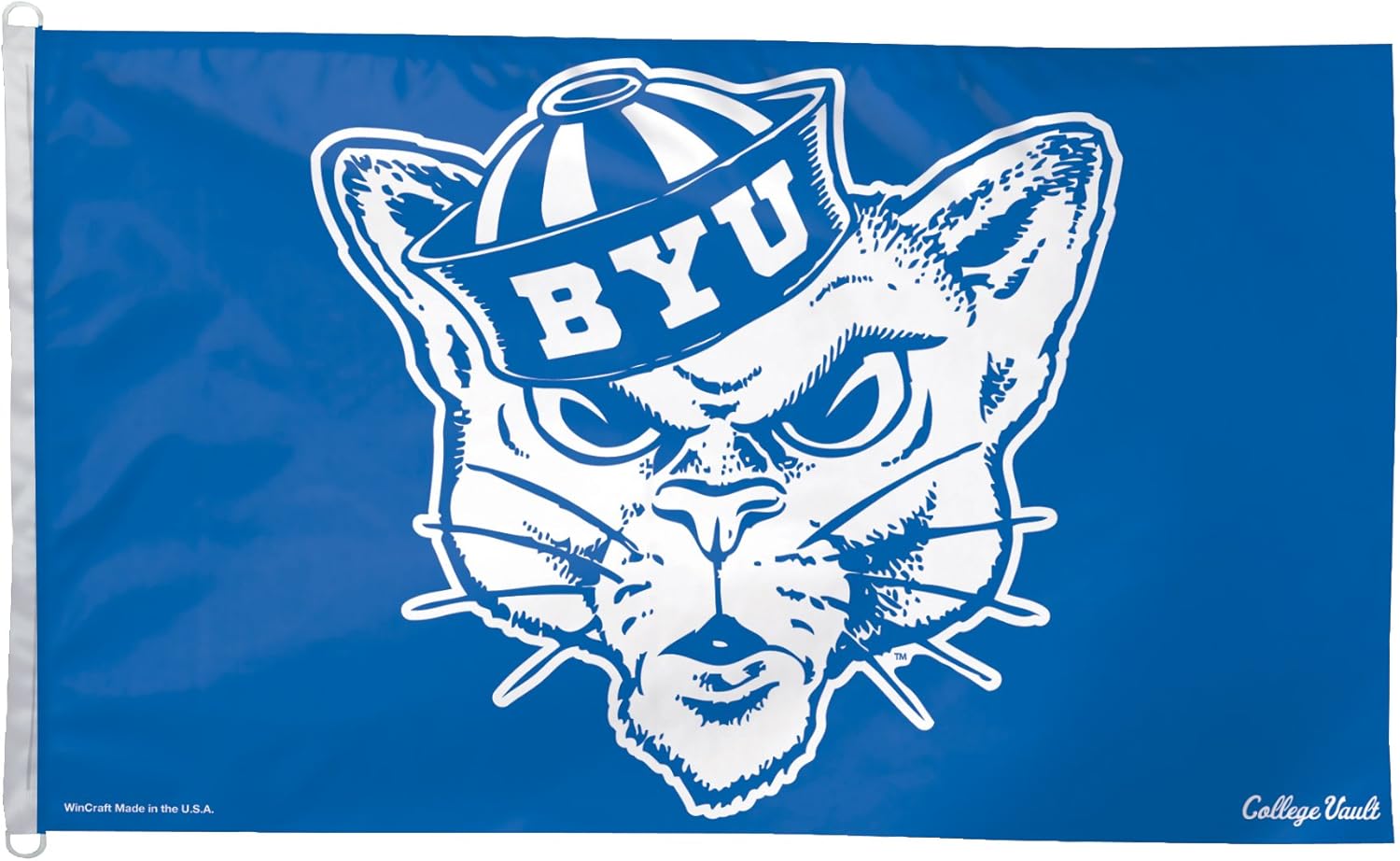 Amazon.com : WinCraft NCAA BYU Cougars College Vault Flag, 3 x 5-Feet ...