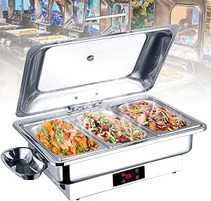 Amazon.com: Buffet Server and Warming Tray, Hot Plates Warmer for ...