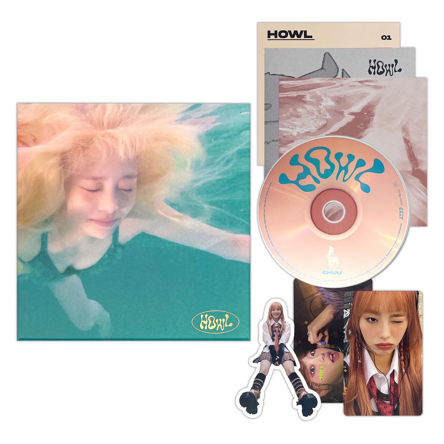 CHUU - 1st Mini Album [Howl] WAVE Ver. Out Box Philippines | Ubuy