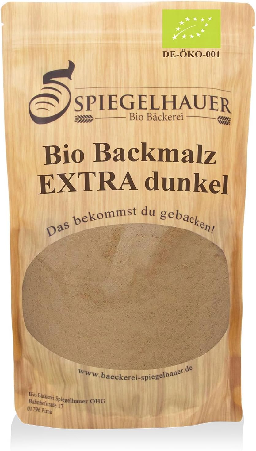 Moritz & Jakob Bio Backmalz 250 g - aktiv Gerstenmalz für saftige Krume ...