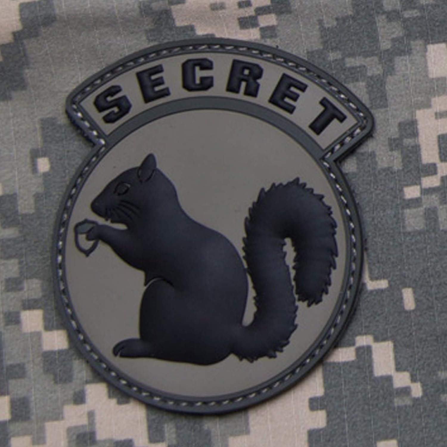 Amazon.com: Mil-Spec Monkey Secret Squirrel PVC Patch-ACU Dark : Clothing, Shoes & Jewelry