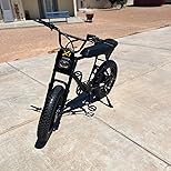 Amazon.com : MACFOX Upgrade X1S Electric Bike, Ebike 500W/48V/10.4Ah, 20" Fat Tire Electric ...