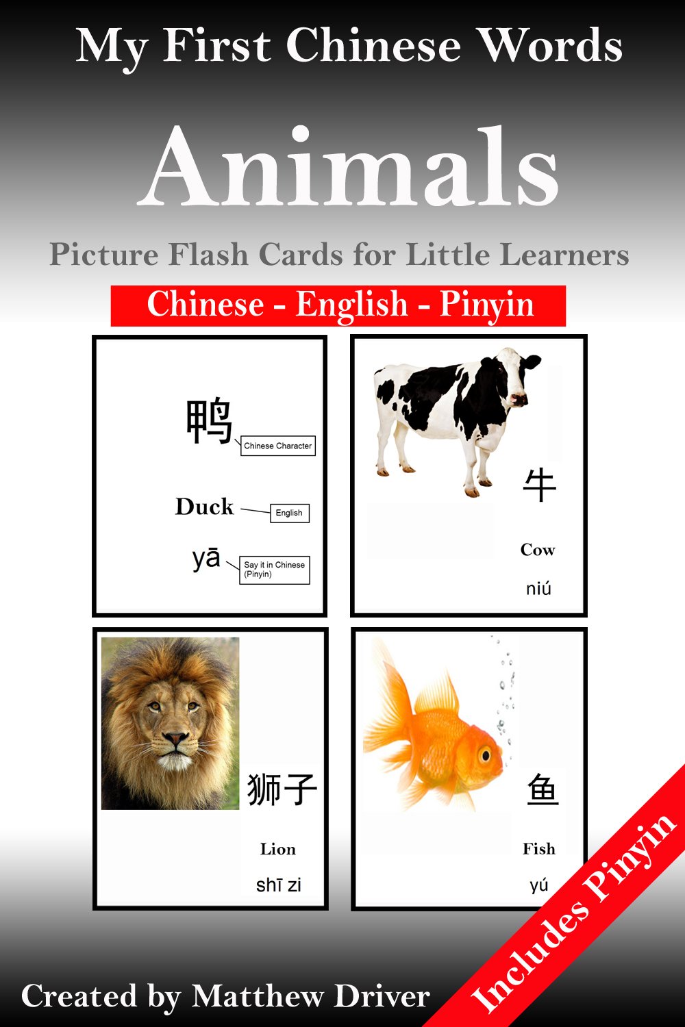 Amazon.com: My First Words of Chinese - Animal Flash Cards eBook ...