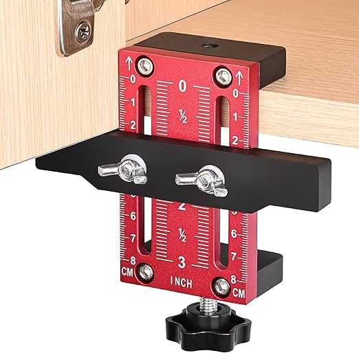 Draxzor Cabinet Door Mounting Jig, Premium Aluminium Alloy Cabinet Door ...