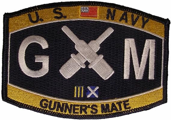 Amazon.com: Specialty Rating Gunners Mate Military Patch GM - Veteran ...