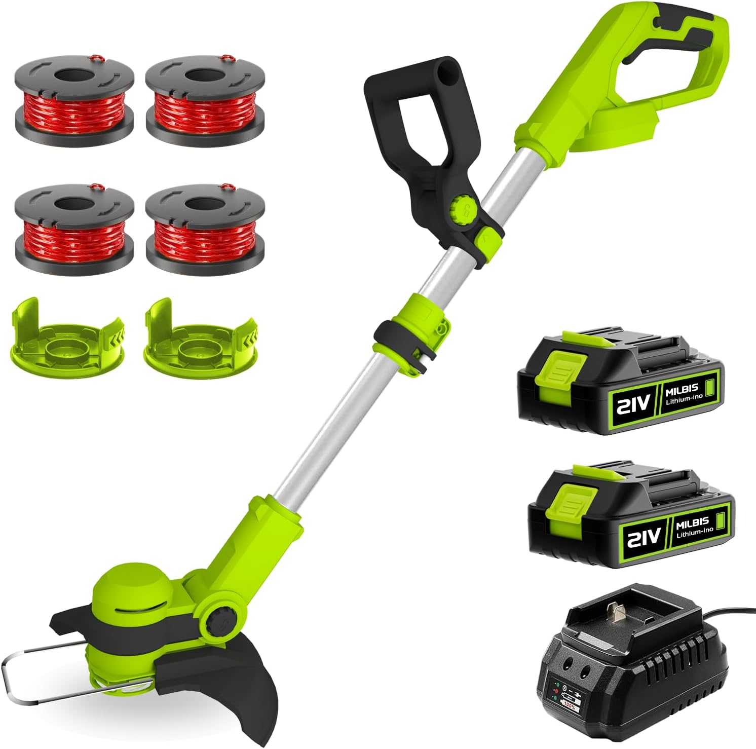 Amazon.com : MZK String Trimmer, 20V Cordless Electric 12'' Grass ...