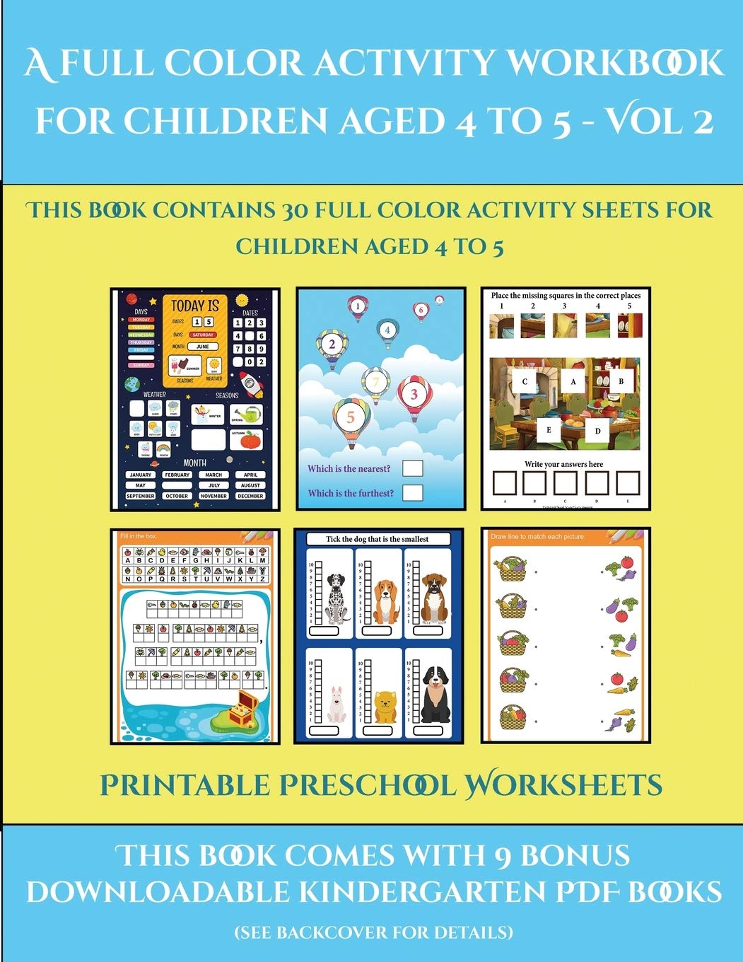 Buy Printable Preschool Worksheets A Full Color Activity Workbook For buy-printable-preschool-worksheets-a-full-color-activity-workbook-for