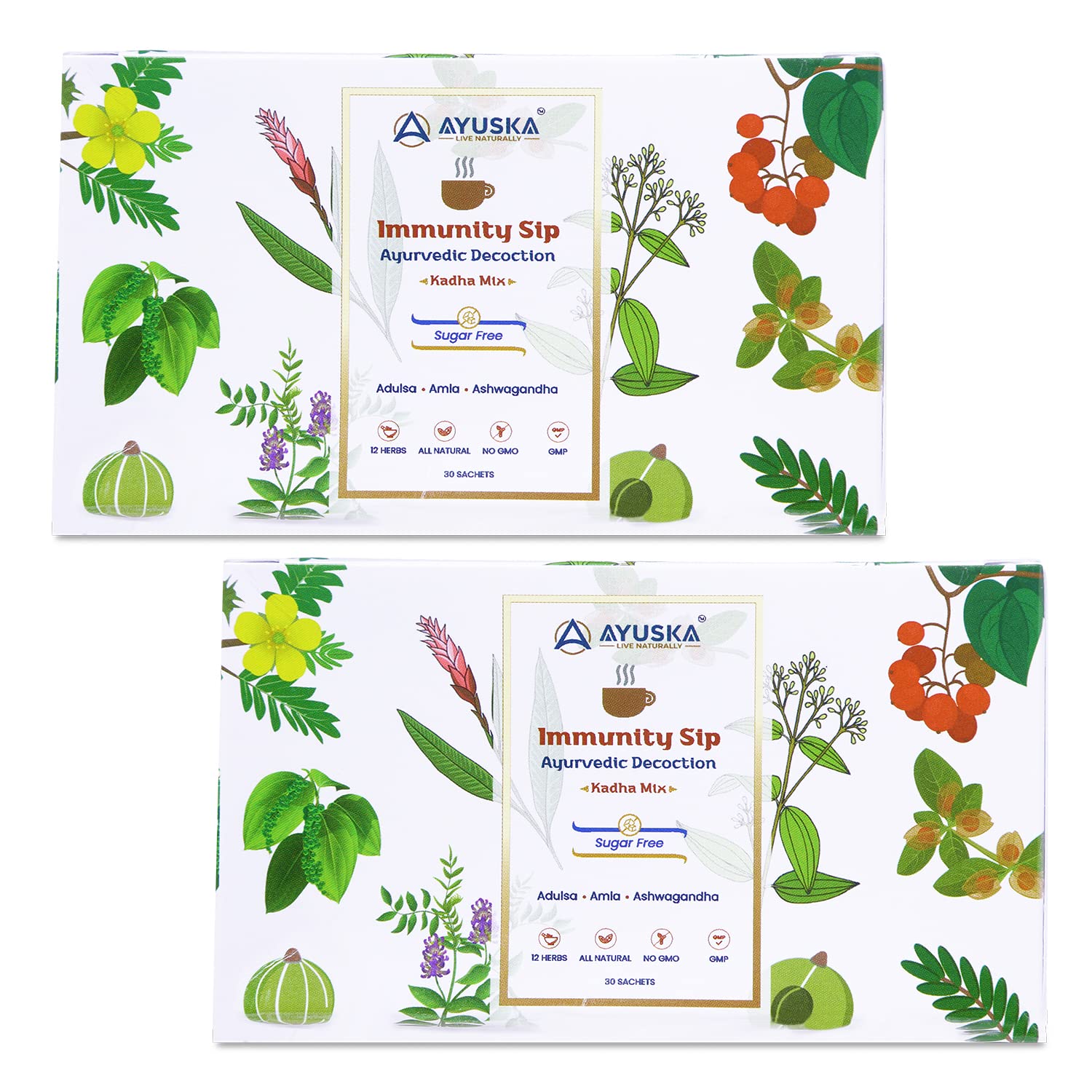 Buy Ayuska Immunity Sip (Buy 1 Get 1 Free)│Instant Relief from Cold ...