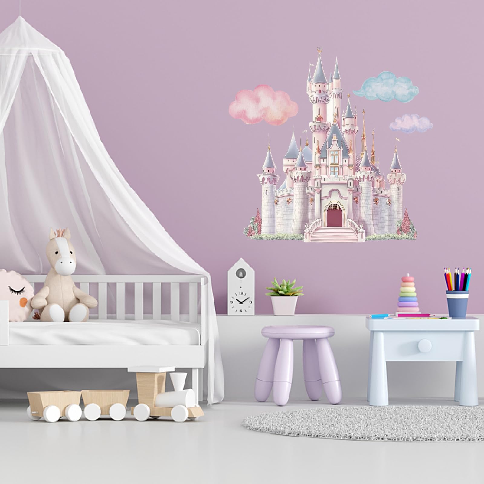 Princess Castle Wall Decals Highest Clarity Pictures Disney Princess