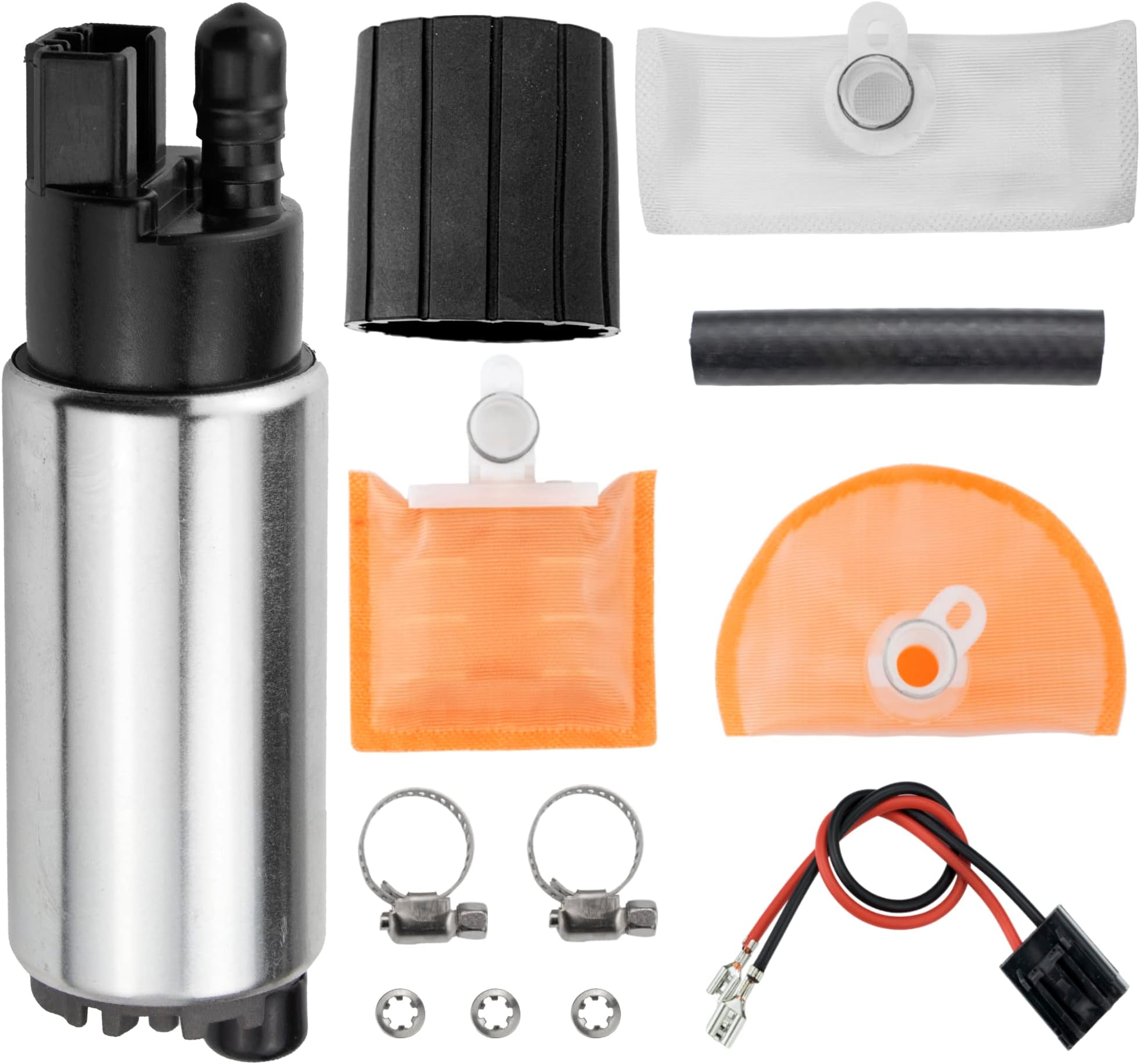 Amazon.com: ONER New Electric Fuel Pump & Install Kit Fit Multiple ...