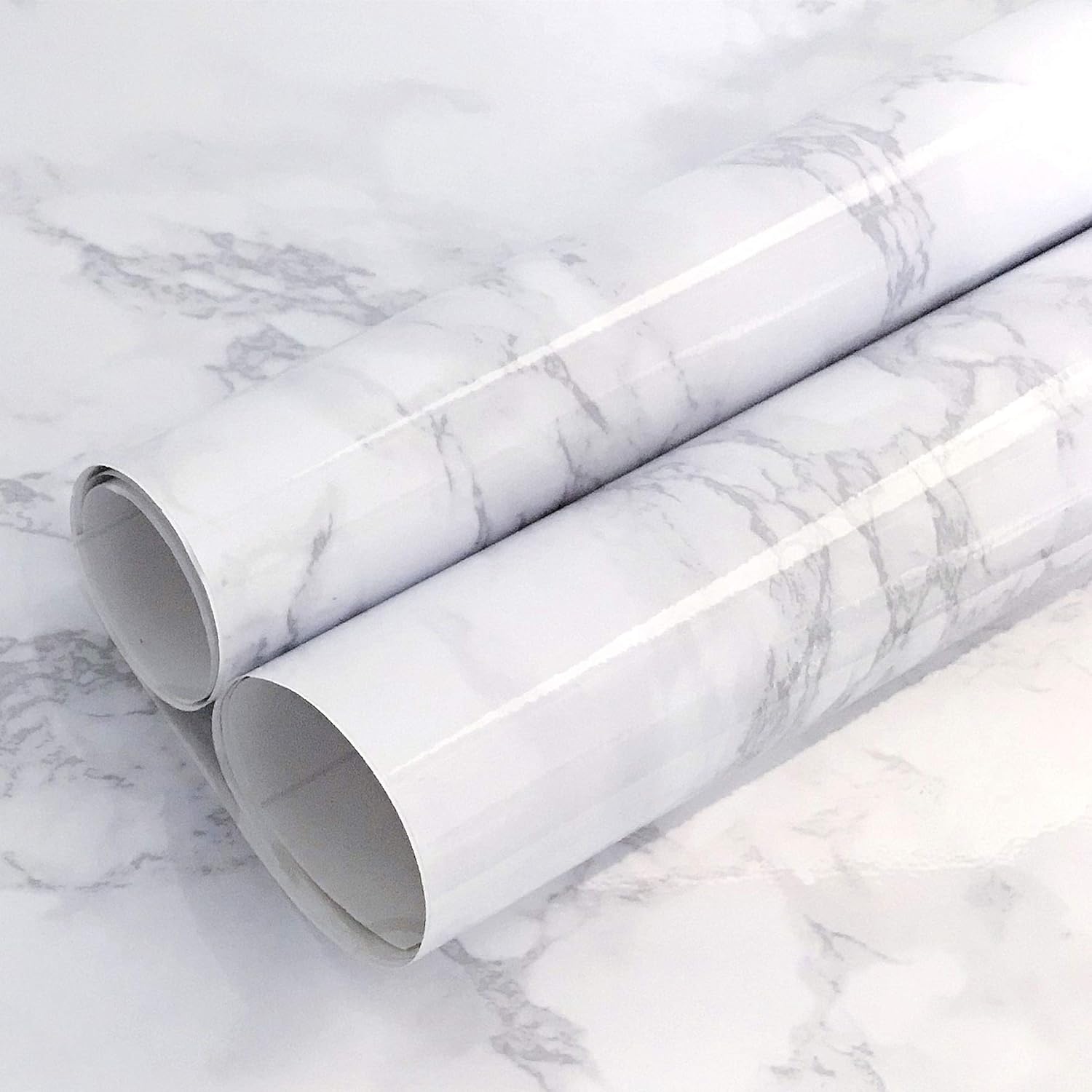 Heroad Brand Marble Contact Paper for Cabinets Looks Like Real Marble ...